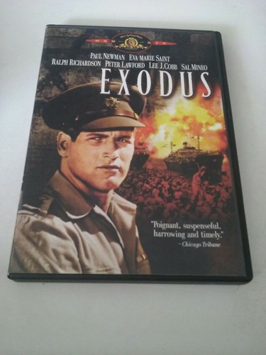 Exodus (DVD, 2009) WS Paul Newman, Eva Marie Saint, Peter Lawford, Lee ...