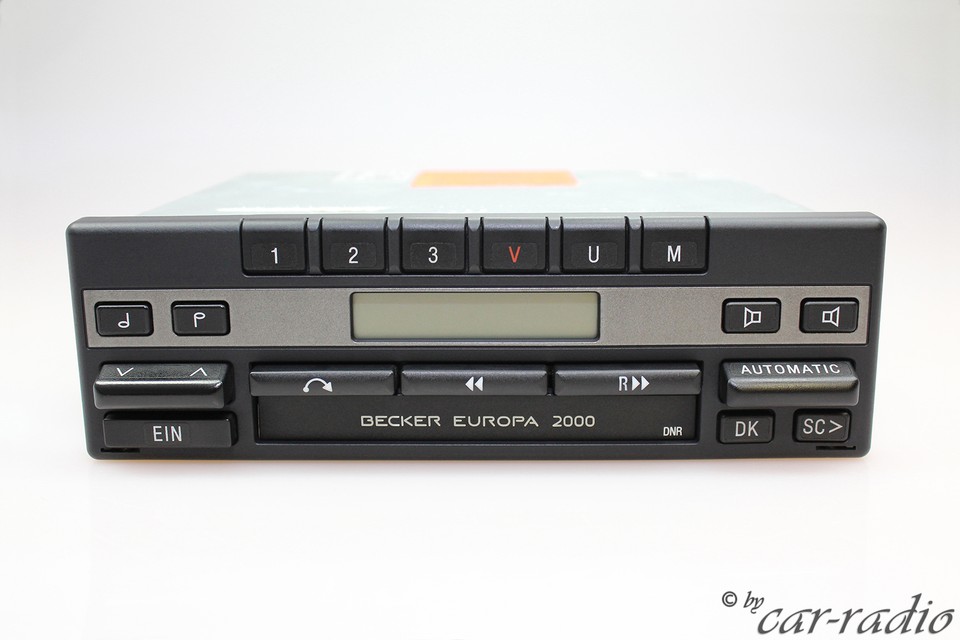 Becker Europa 2000 BE1100 Kassettenradio Mercedes R129 Radio W129 SL ...