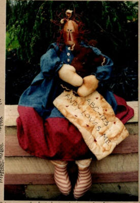 My Favorite Doll Sewing Pattern Primitive Country Cottage Raggedy Ann ...