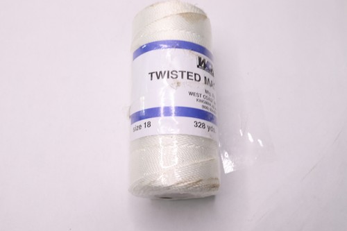 WCN Twisted Mason Line Nylon White Size 18 1Lb 300M/328 Yard | eBay