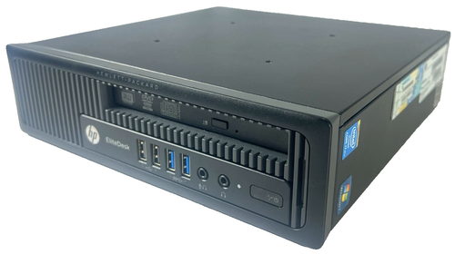 HP EliteDesk 800 G1 SFF PC i7-4770S 12GB 256GB SSD Radeon HD 7650A ...