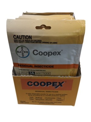 Coopex Residual Insect Killer25gm x 10pks Powder Lasts 4mnths Insects ...