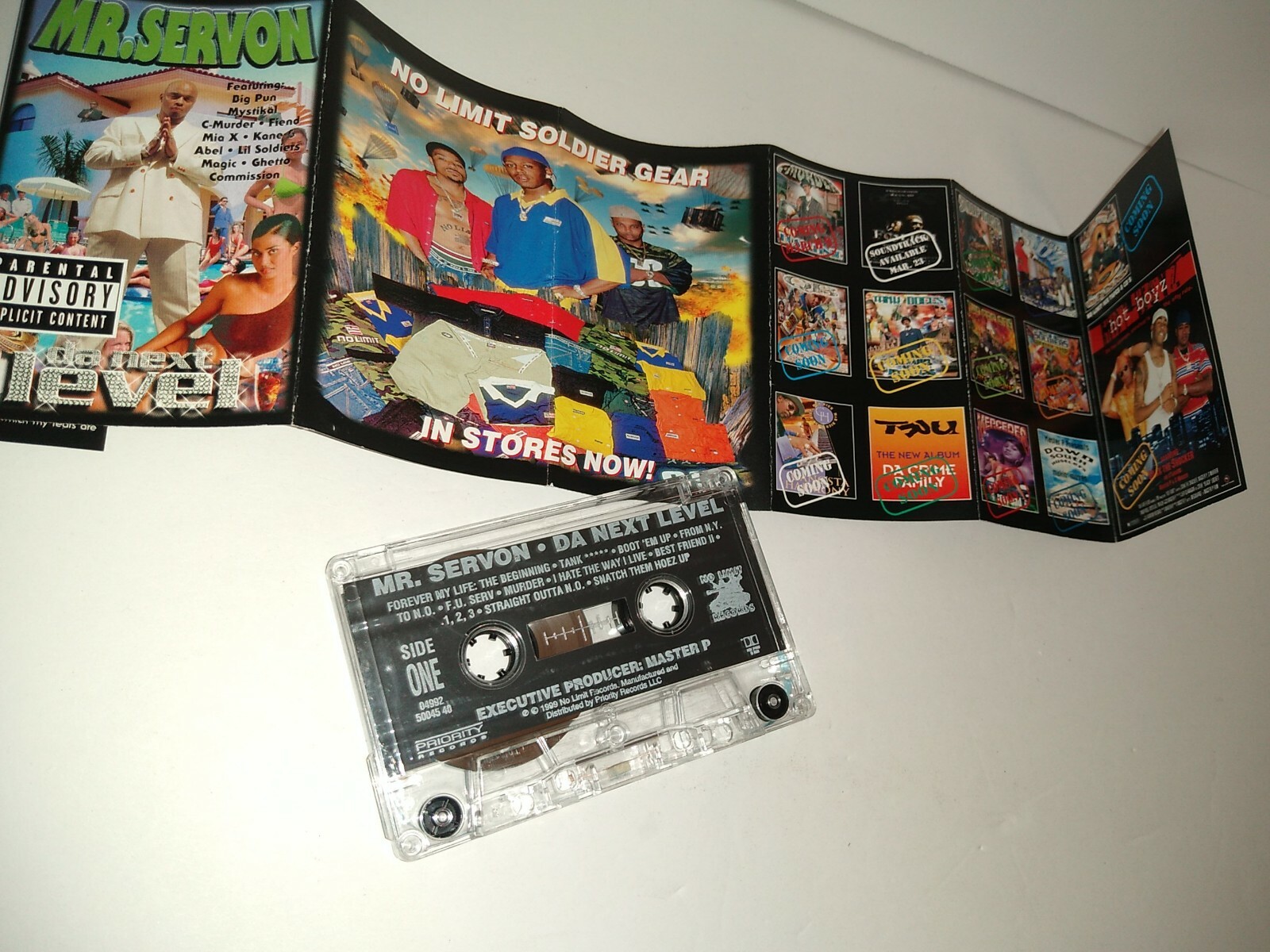 Mr. Serv-On Da Next Level 1998 No Limit Records Rare | eBay
