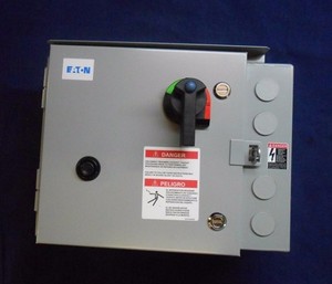 EATON ECH1602AAA Combination Disconnect Motor Starter, Size 0 3R 5HP ...