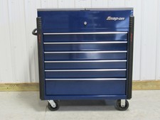 Snap on KRSC46HPDG 6 Drawer Midnight Blue Roll Cart Pick up Only for ...
