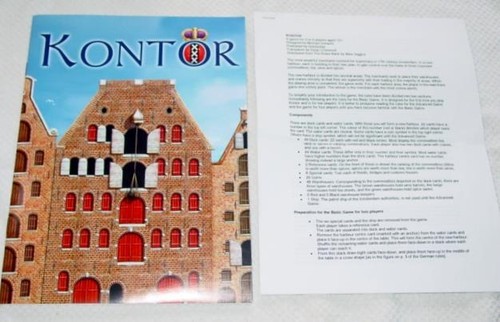 Goldsieber Spiele - KONTOR - 17th Century Amsterdam Game (EX) w ...