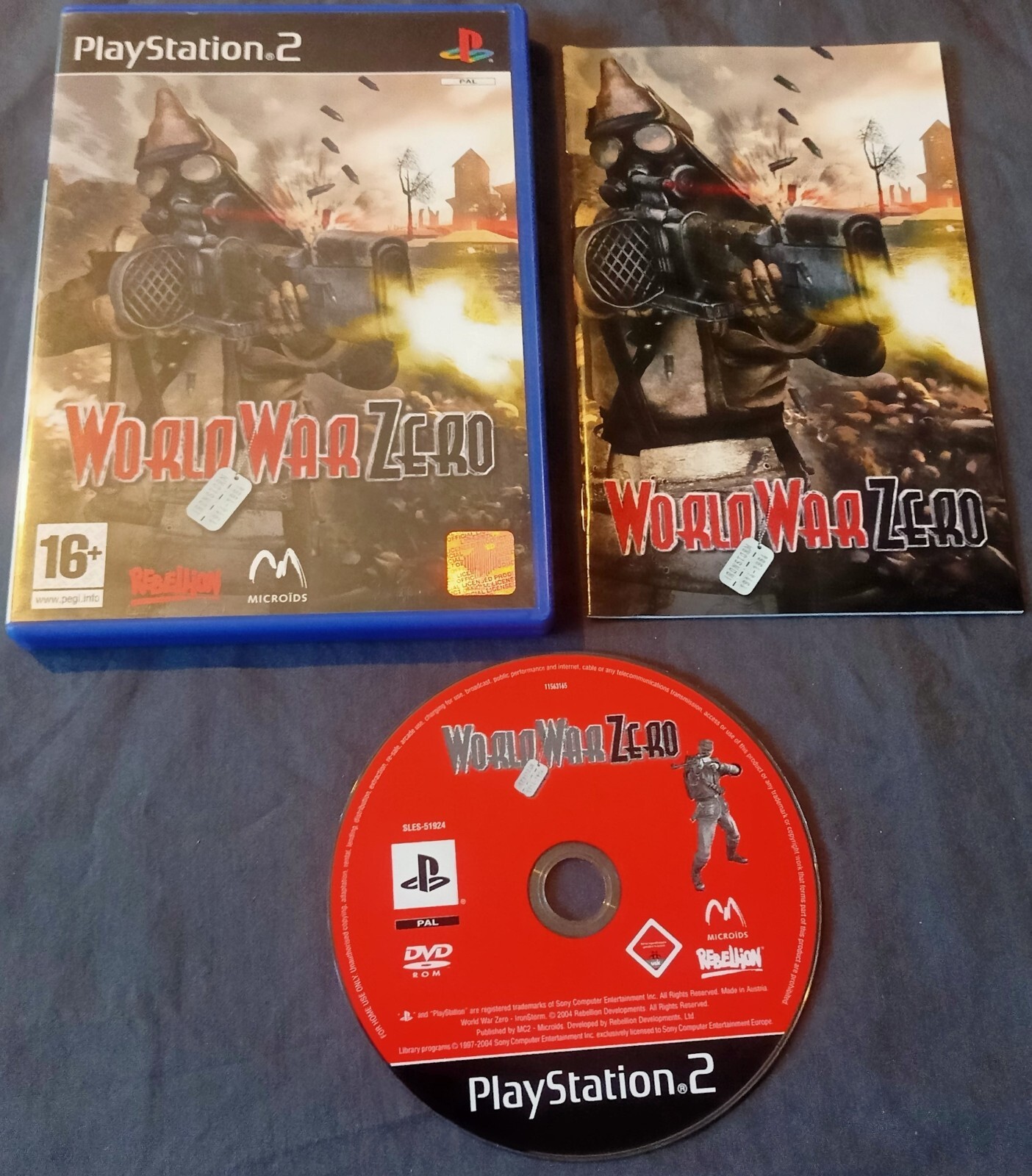 World War Zero PlayStation 2 PAL - Prix - Photo - Présentation