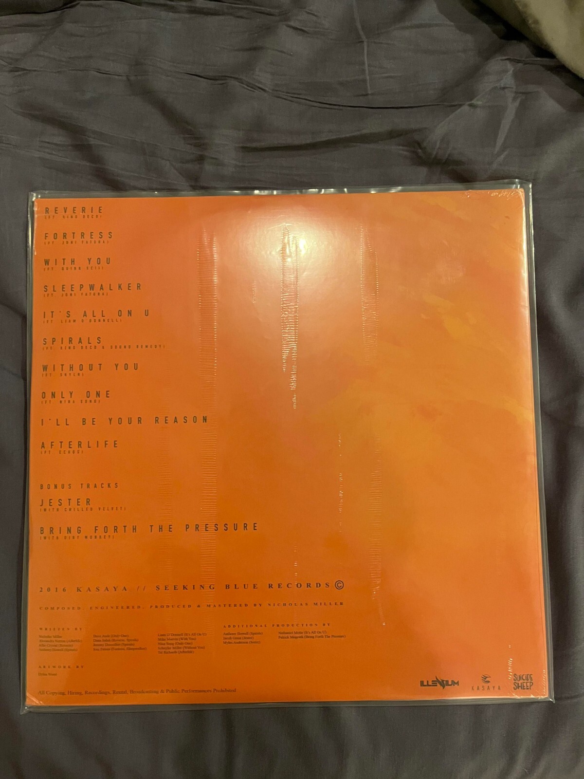 Ashes Illenium Vinyl SEALED (Extremely Rare 1st Press) | eBay