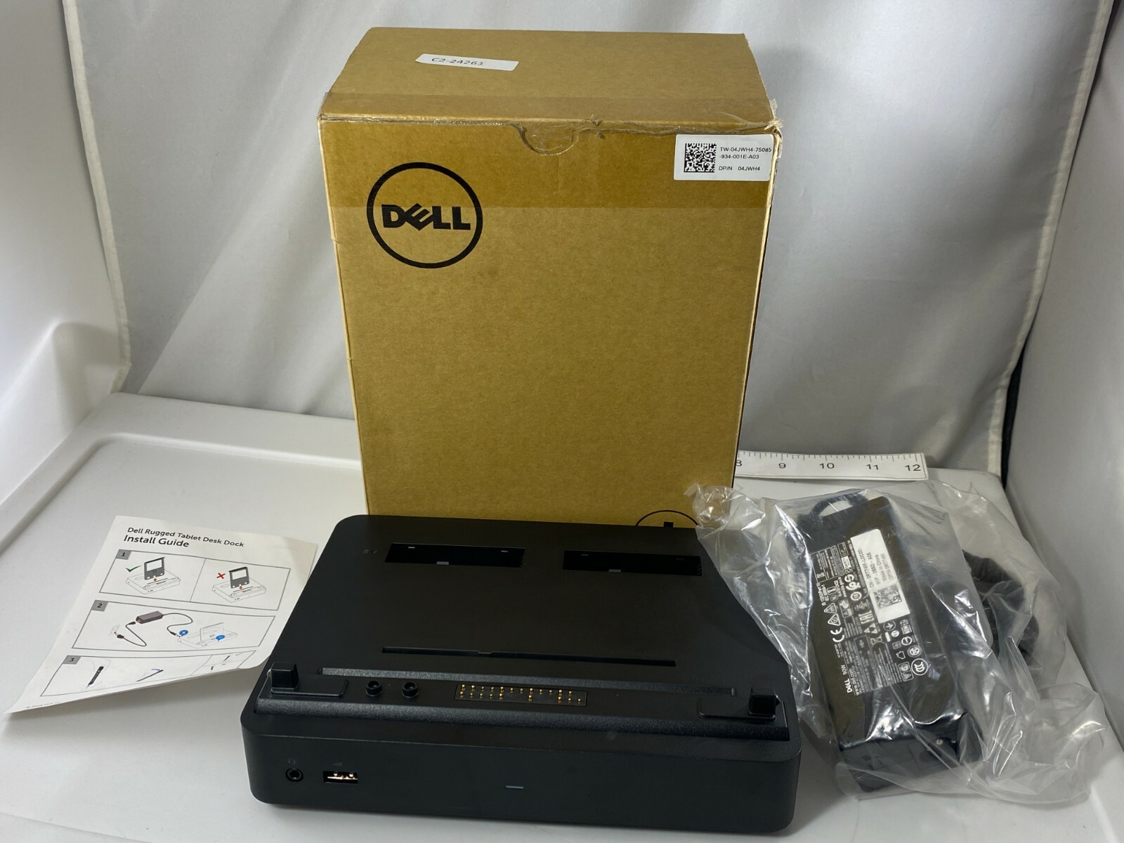 Dell OEM Latitude 12 7202 7212 7220 Rugged Tablet Docking Station w ...