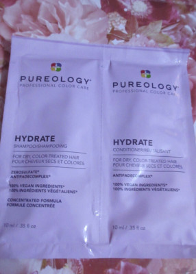 Pureology Hydrate Shampoo & Conditioner for Dry Color-Treated Hair ...