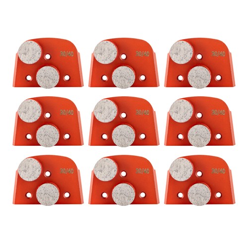 9x Grinder Wheel Grit 30/40 Concrete Floor Grinder Diamond Grinding ...