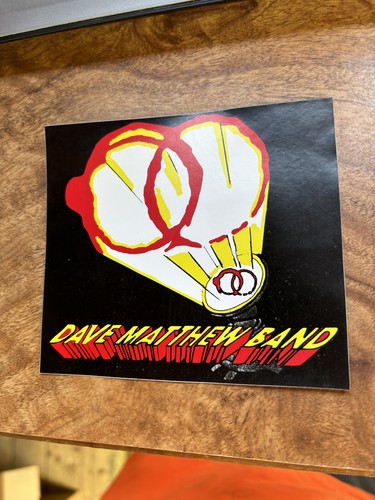 Dave Matthews Band Logo Band Music 5” Decal Sticker Vtg Rare Concert ...