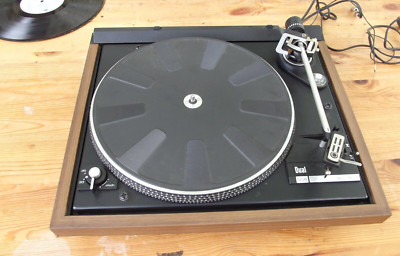 DUAL CS-504 TURNTABLE, DAST COVER, CARTRIDGE CTANTON D65 TESTED | eBay