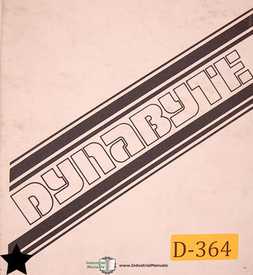 Dynabyte DB8/1, Z80 CPU System Operations and Wiring Manual Year (1979 ...