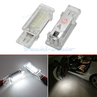 LED Door Courtesy Light Lamp For Benz SLK-Class R171 / R199 W203 W209 ...