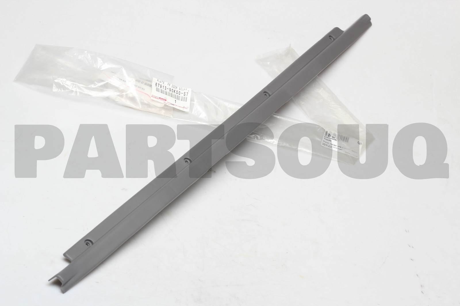 6791390K00S7 Genuine Toyota PLATE, FRONT DOOR SCUFF, RH/LH 67913-90K00 ...