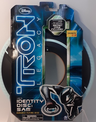 Tron Legacy Identity Disc Sam Flynn Spin Master | eBay