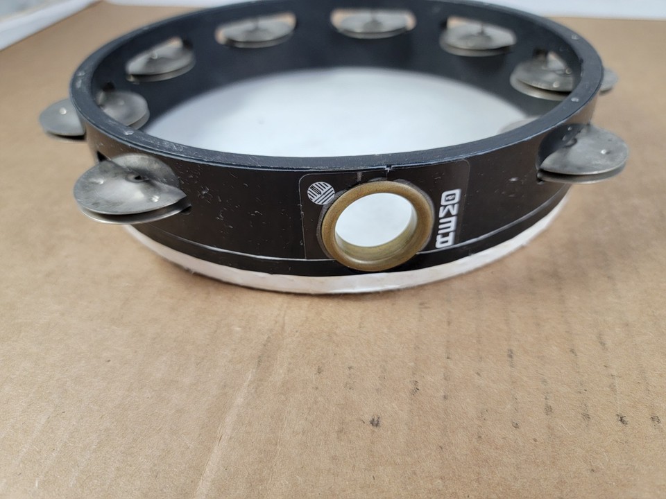Remo PTS Single Row Jingle Tambourine USA Pat 4416181 8" Percussion ...