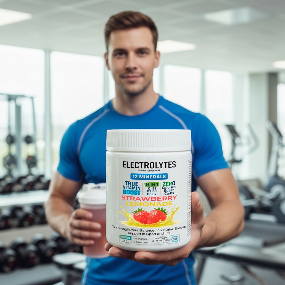 Electrolyte Complex Hydration Powder | 12 Minerals + 6 Vitamins ...
