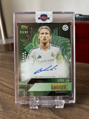 Topps UCC Gold 2024-25 Luka Modric Auto /99 Real Madrid | eBay