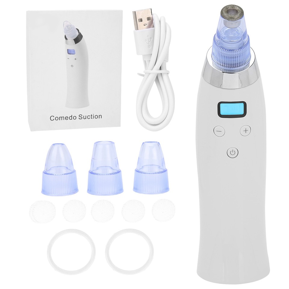 Electric Blackhead Remover USB Charging Face Acne Pore Cleaner ...