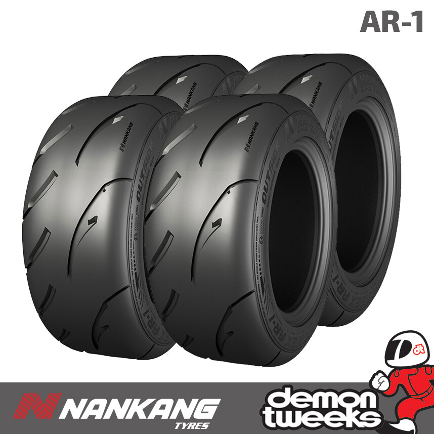 4 x Nankang 195/50/15 86V XL AR-1 Semi Slick Road Legal Track Day Tyres ...