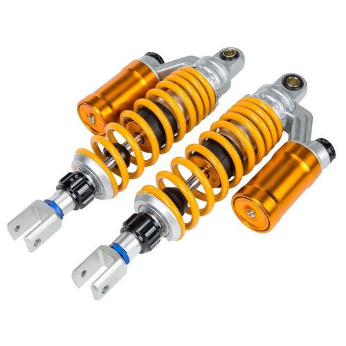 310mm 12.2" Motorcycle Rear Air Shock Absorbers Adjustable Fit For ...