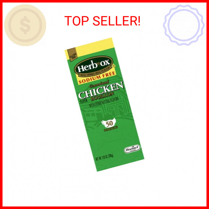 Herb-Ox Sodium Free Bouillon Bundle,`Beef and Chicken, 100 Total ...