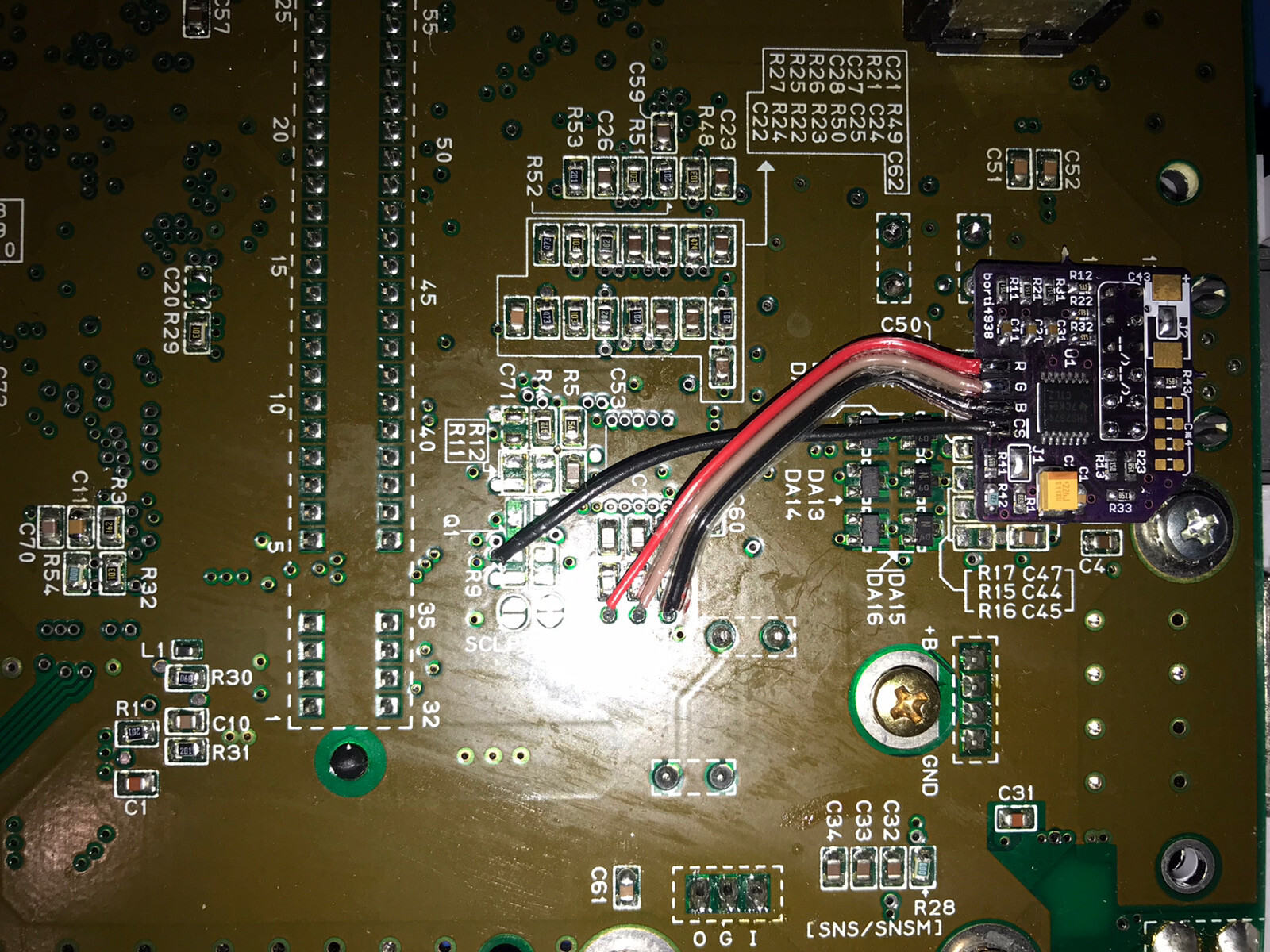 Ultimate SNES RGB 1-Chip Service (RGB Board included) Super Nintendo ...