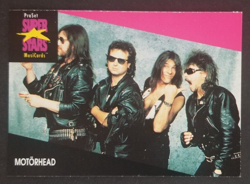 Motorhead 1991 Pro Set Music Card #210 (NM) | eBay