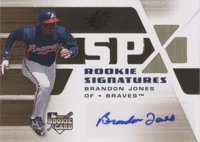 2008 SPx - Rookie Signatures Brandon Jones #103 (AU, RC) for sale ...