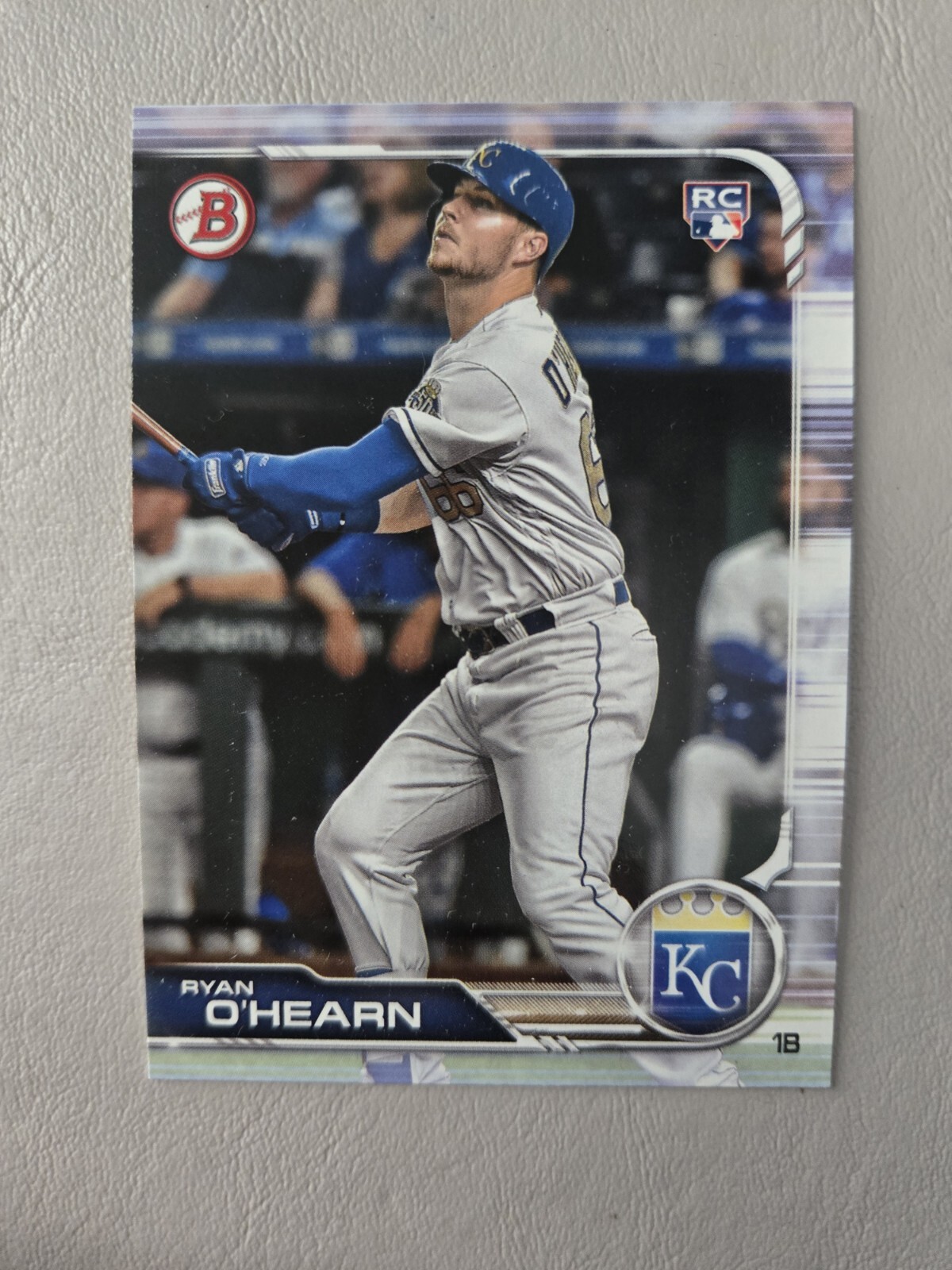 Ryan O'hearn 2019 Bowman #93 RC Rookie Card Baseball MLB Royal Orioles ...