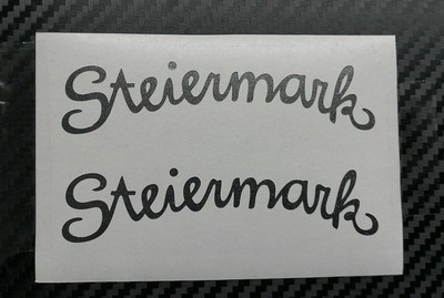 STYRIA sticker !!!12×3 cm in various colors !!! | eBay Australia