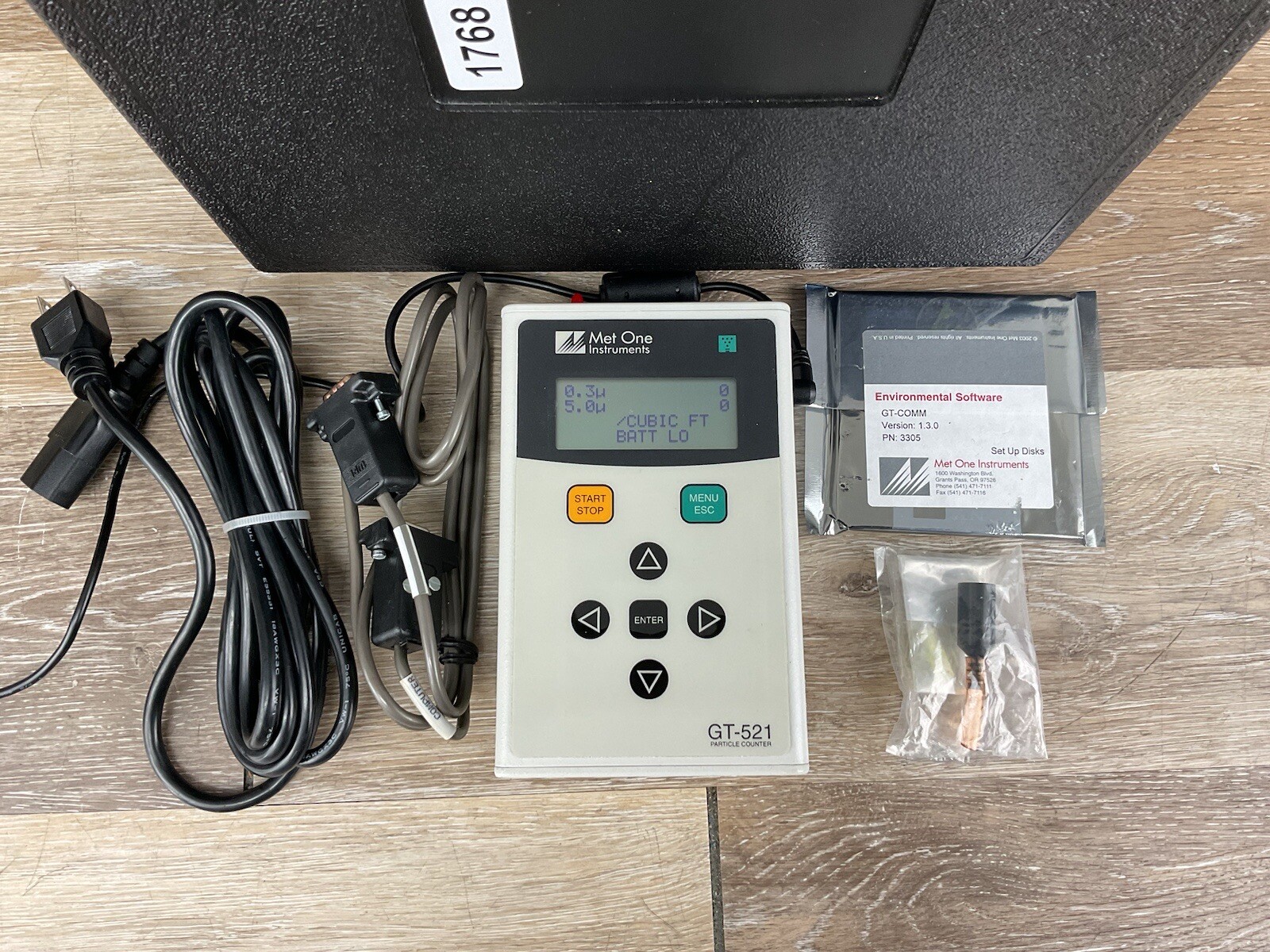 Met One Instruments GT-521 Particle Counter Portable Handheld Cumulative Counter | eBay