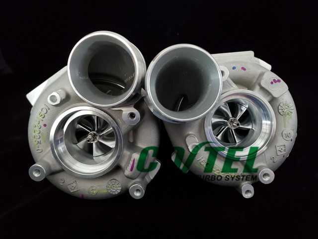 Audi A4 S6 S7 4.0l Set of Turbochargers Turbo Chargers 079145721 ...