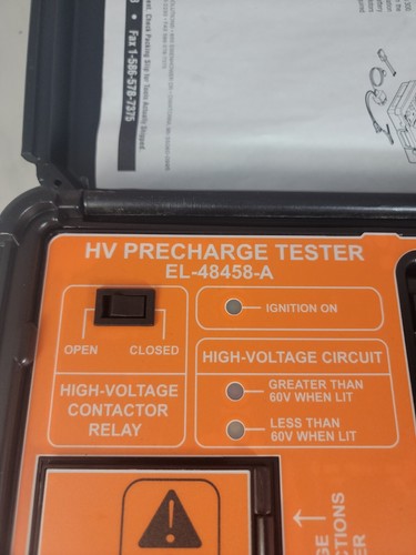 KENT MOORE TOOL EL-48458-A HV PRECHARGE TESTER | eBay