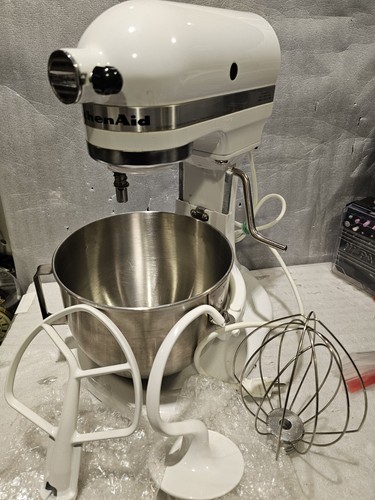 KitchenAid K5SS Heavy Duty Series 5qt Stand Mixer - White for sale ...