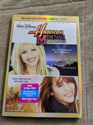 Hannah Montana The Movie DVD (Used) 2-Disc Set with Disneyfile Digital ...