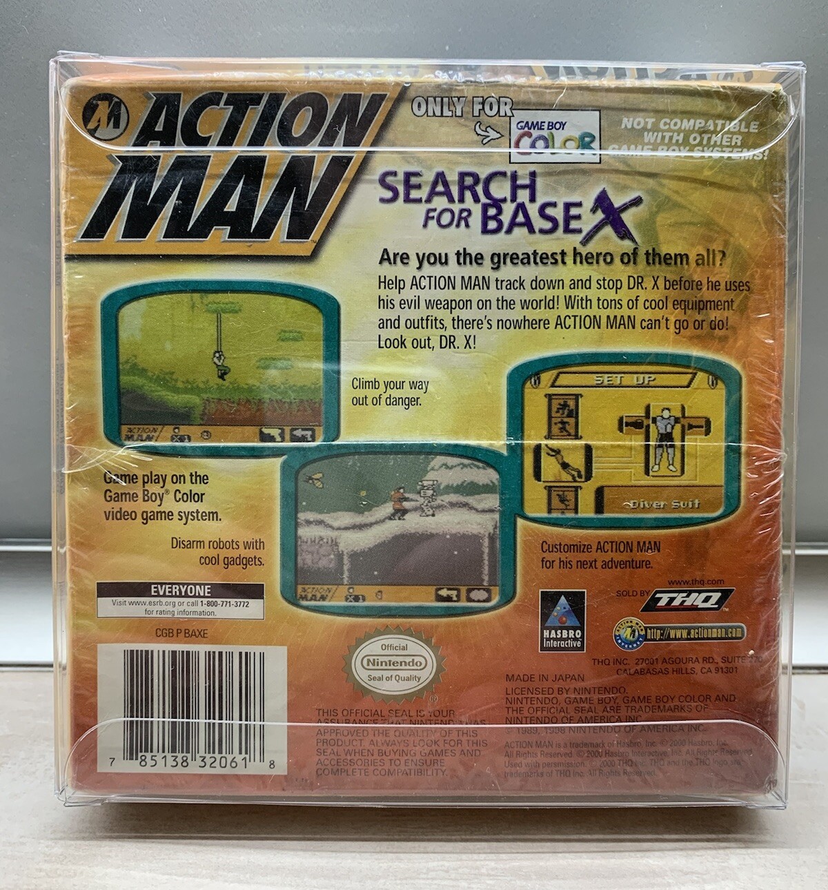 Action Man: Search for Base X (Nintendo Game Boy Color, 2001) for sale ...