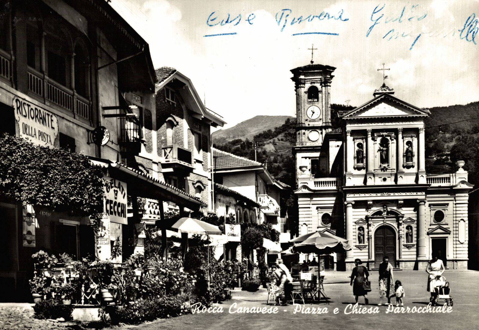 ROCCA CANAVESE, Torino - Piazza Cavour e Chiesa - Ristorante - VG ...