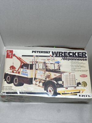 AMT Ertl 1/25 Scale Peterbilt Wrecker Model Truck Kit 8126 FACTORY ...
