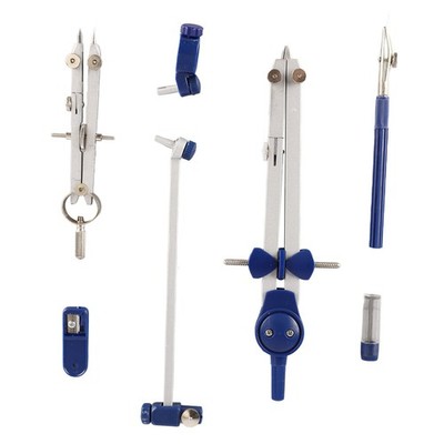 Math Compass Set Anti Impact Zinc Alloy Compass Set Professional For ...