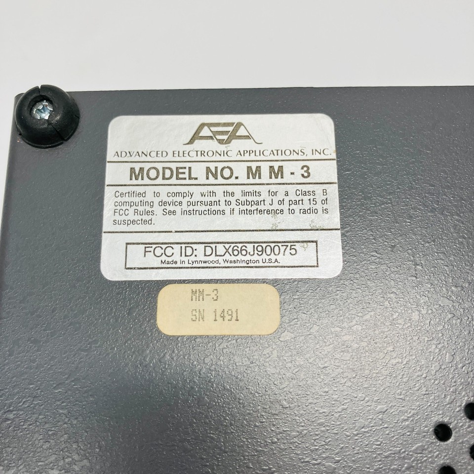 AEA MM-3 Morse Code Memory Keyer The Morse Machine for Ham Radio CW ...