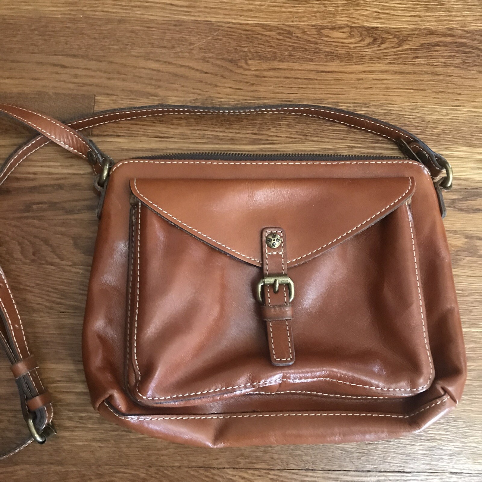 Patricia Nash leather Crossbody Purse Bag - Gem