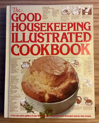 The Good Housekeeping Illustrated Cookbook Vintage 1980 Hardcover | eBay