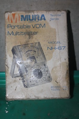 Mura Portable VOM Multi Tester NH-67 | eBay
