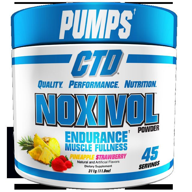 CTD SPORTS NOXIVOL POWDER MUSCLE GROWTH 45 SERVINGS NITRIC DISCOUNTED ...