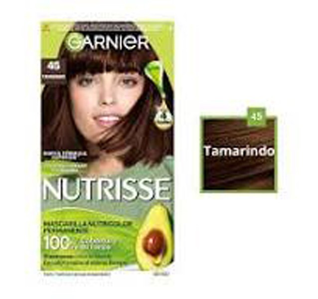 GARNIER NUTRISSE PERMANENT HAIR COLOR 45 TAMARINDO PRODUCT OF MEXICO 1 ...