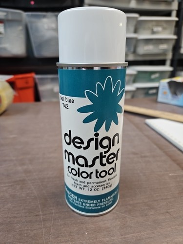 Design Master Spray Paint ColorTool Teal Blue 742 Florist Crafts ...