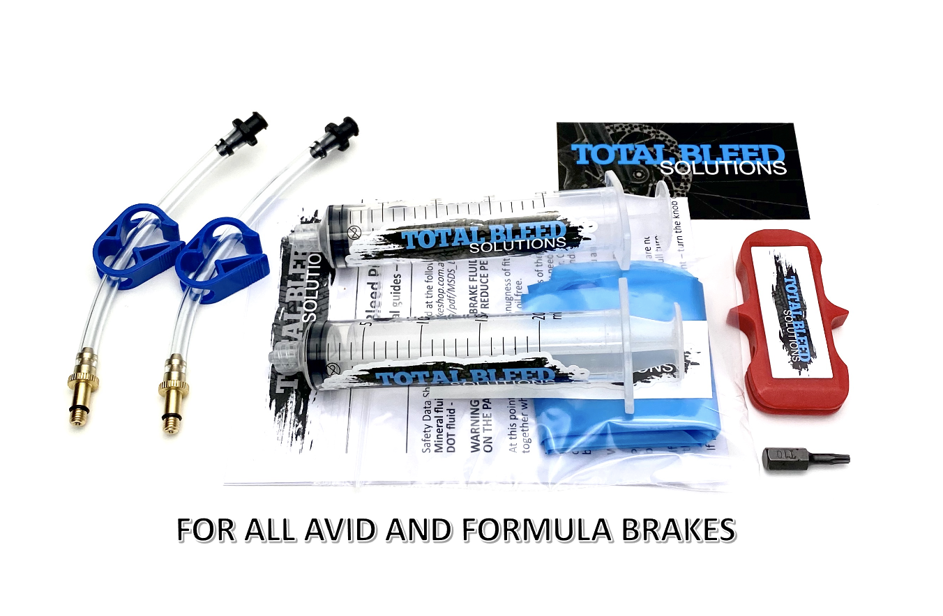 TBS Hydraulic Brake Bleed Kit for ALL Avid + DOT 5.1 Fluid! Juicy ...